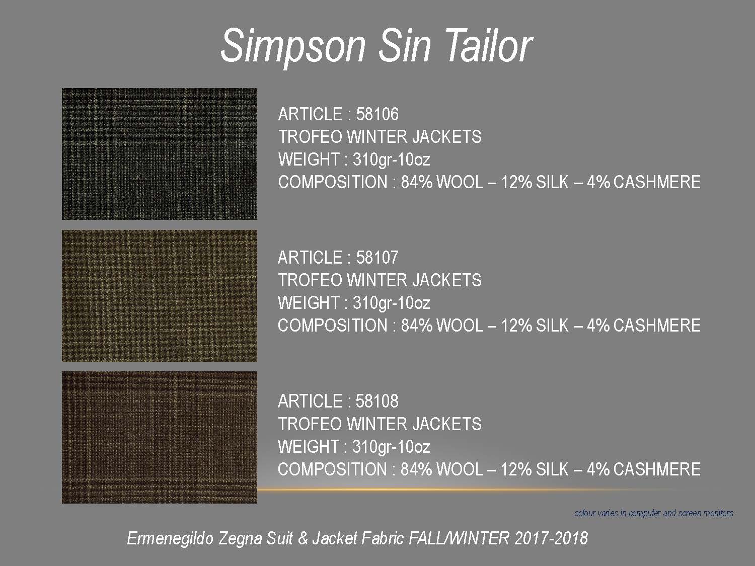 CATALOGUE – Simpson Sin Tailor